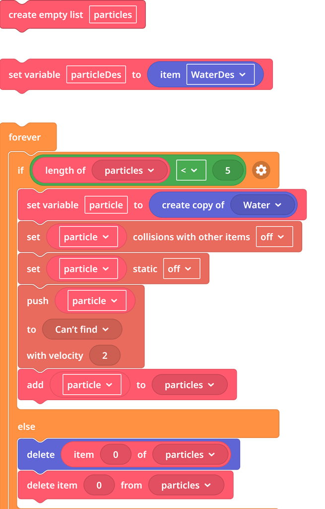 Why my copies are still colliding each other? - CoBlocks - Delightex Forum