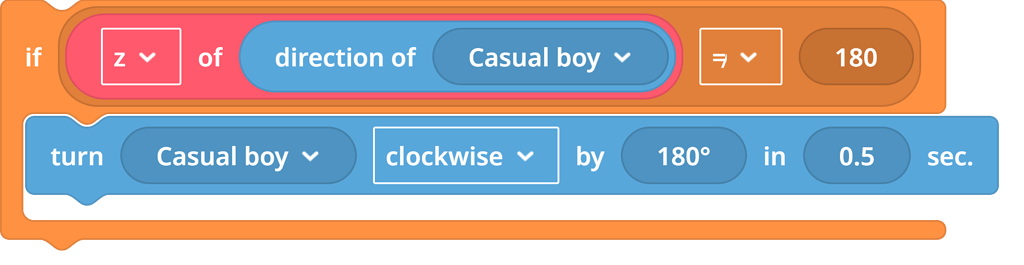Rotation direction not as expected - Coding - Delightex Forum