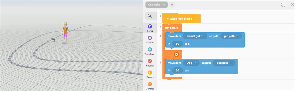 How to code Path movement - Coding - CoSpaces Edu Forum