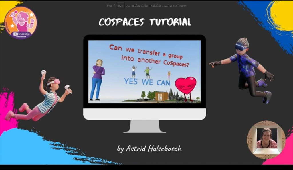 Copy Elements / Codes from one CoSpace to another #tutorial - Building ...
