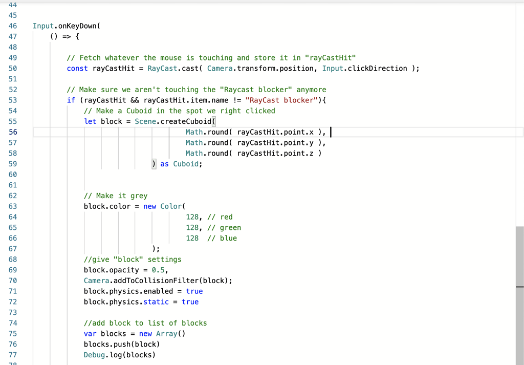 Adding items to a list via scripting - Coding - Delightex Edu Forum